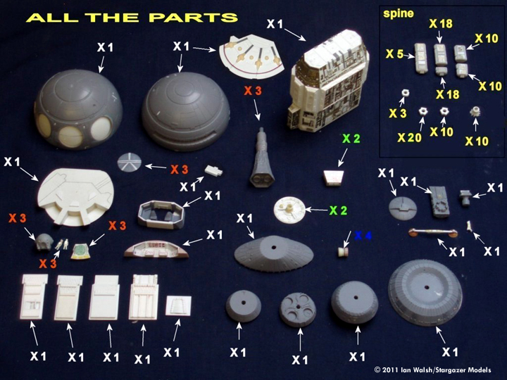 Starship Modeler - Stargazer's 1/144 Discovery Built