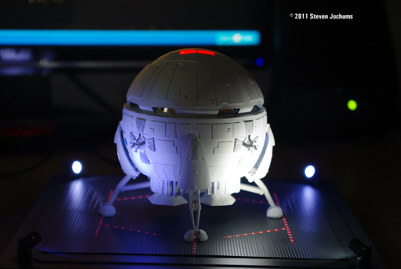 Starship Modeler - Stargazer's 1/144 scale Aries 1B
