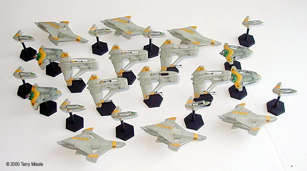 Starship Modeler - Reviews of AoG's B5 Wars Miniatures (Brakiri)