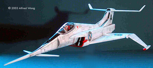 Starship Modeler - Captain Scarlet Angel Interceptor
