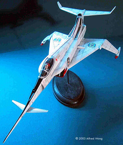 Starship Modeler - Captain Scarlet Angel Interceptor