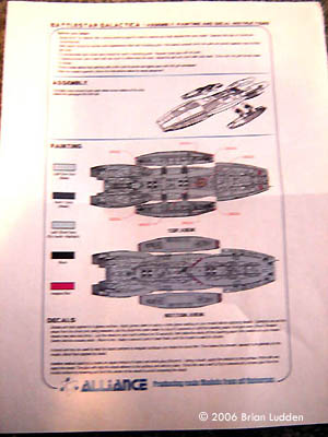 Starship Modeler - Alliance Battlestar Galactica Kit Preview
