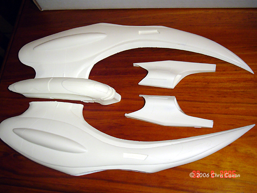 Starship Modeler - Howling Wolf 'Studio Scale' Cylon Raider Kit Preview