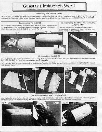 Starship Modeler - TM Lindsey's Gunstar Preview