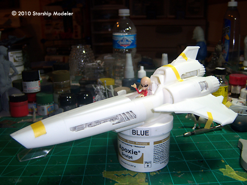 Starship Modeler - Sneak Peek at Moebius Models Viper Mk2