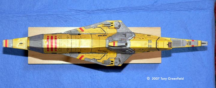 Starship Modeler - Homeworld - Vanaar Jet Heavy Cruiser