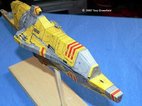 Starship Modeler - Homeworld - Vanaar Jet Heavy Cruiser