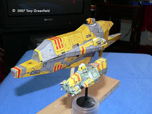 Starship Modeler - Homeworld - Vanaar Jet Heavy Cruiser