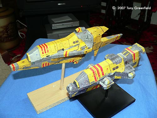 Starship Modeler - Homeworld - Vanaar Jet Heavy Cruiser