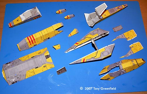 Starship Modeler - Homeworld - Vanaar Jet Heavy Cruiser