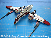 Starship Modeler - Revell DE ARC-170 Starfighter Kit Preview