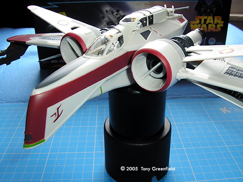 Starship Modeler - Revell DE ARC-170 Starfighter Kit Preview