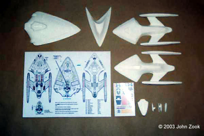 Starship Modeler - USS Prometheus Kit Preview