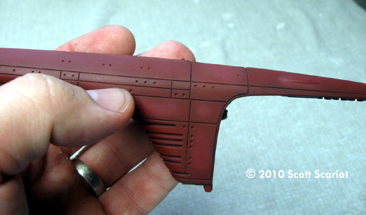 Starship Modeler - Delta Quadrant Surak-class Kit Built and Finished
